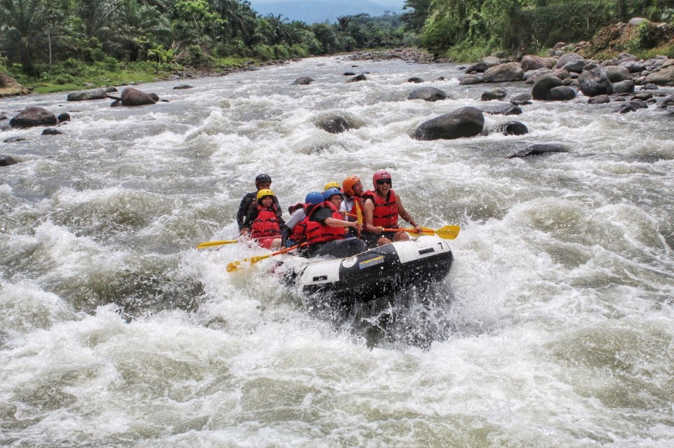 River Rafting with Explore Sumatera at Namu Sira Sira, Bingei River ...