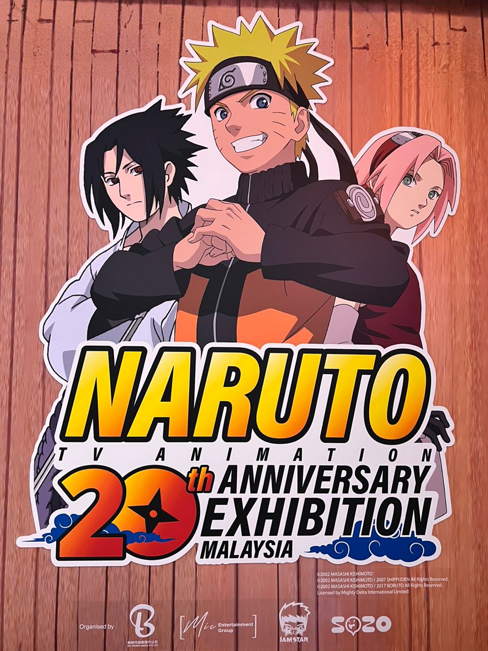 NARUTO TV Animation 20th Anniversary Exhibition Malaysia at Pavilion ...