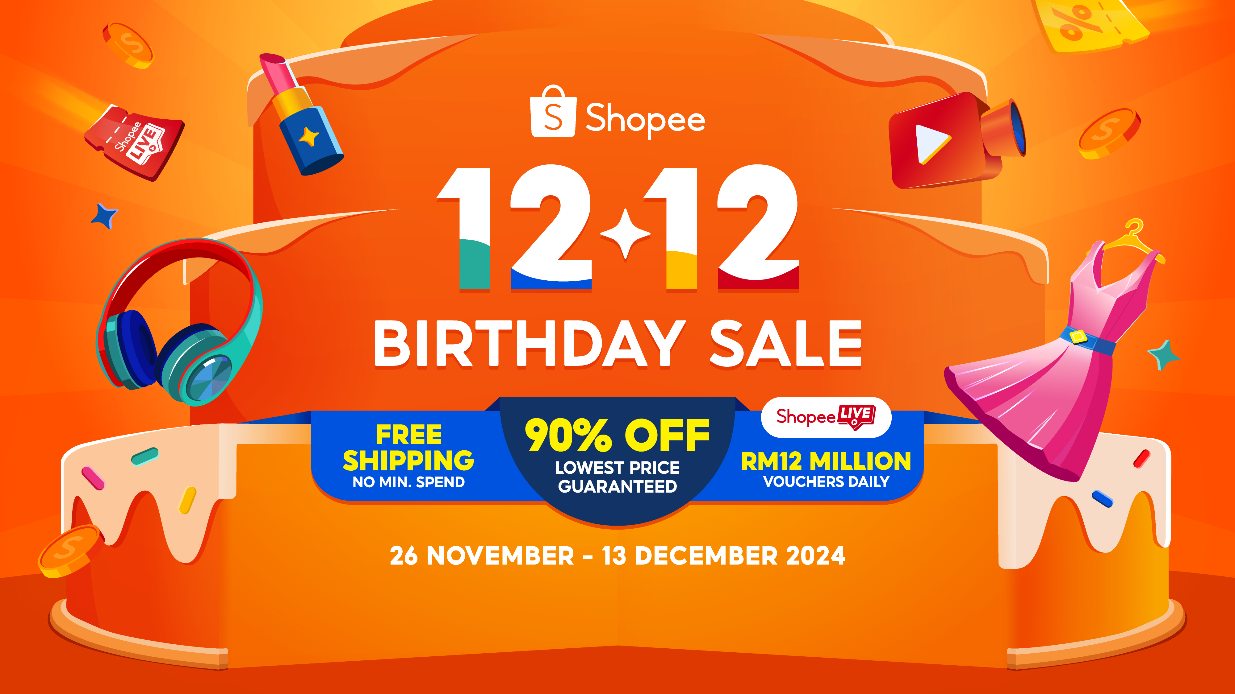Shopping 2024 – Unwrap RM12 Million Shopee Live Vouchers Daily at ...