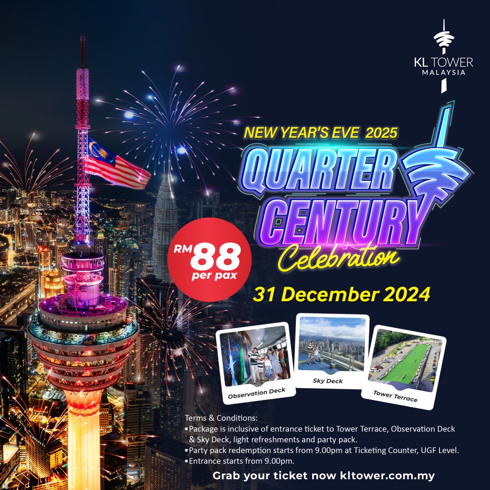 KL TOWER LIGHTS UP 2025: FIREWORKS RETURN FOR THE FIRST TIME SINCE 1996 ...