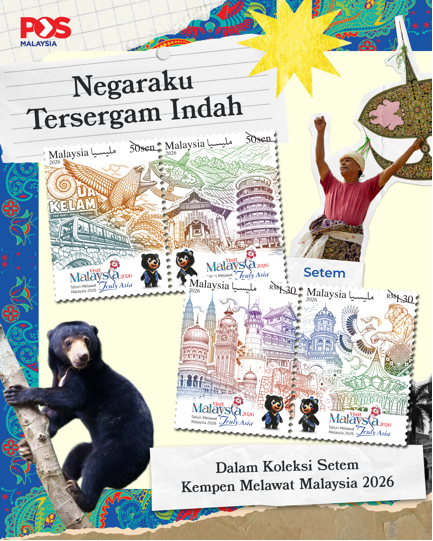 Happenings 2026 – Pos Malaysia Unveils Stunning Visit Malaysia 2026 ...